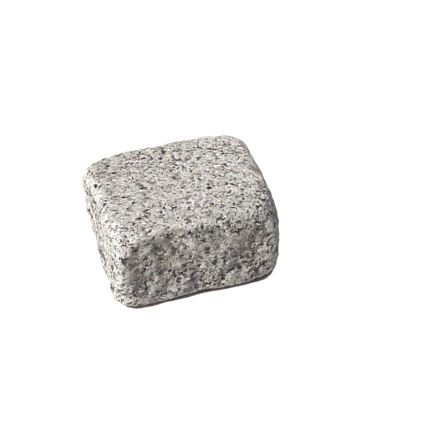 Elegant getrommelt - Crystall Grey 9/9/4 cm - Stein & Co